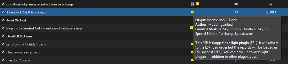 Light Plugins | A Dragonborn's Fate
